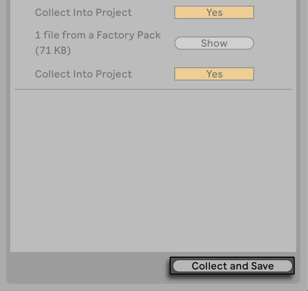 Managing Files And Sets — Ableton Reference Manual Version 12 Ableton