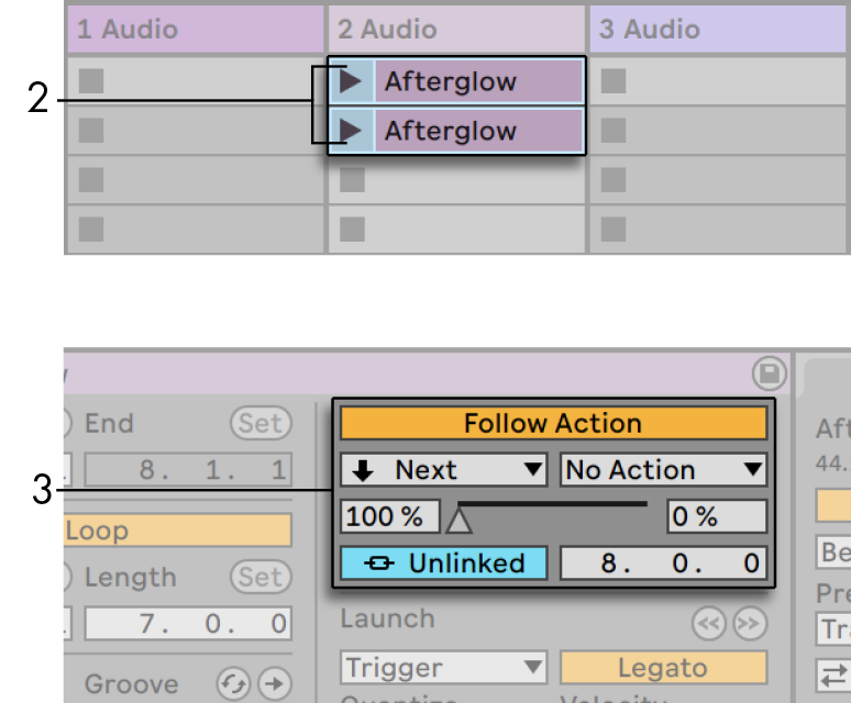 Launching Clips — Ableton Reference Manual Version 12 | Ableton