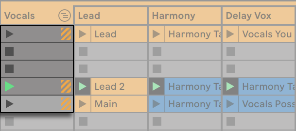 Session View — Ableton Reference Manual Version 12 | Ableton