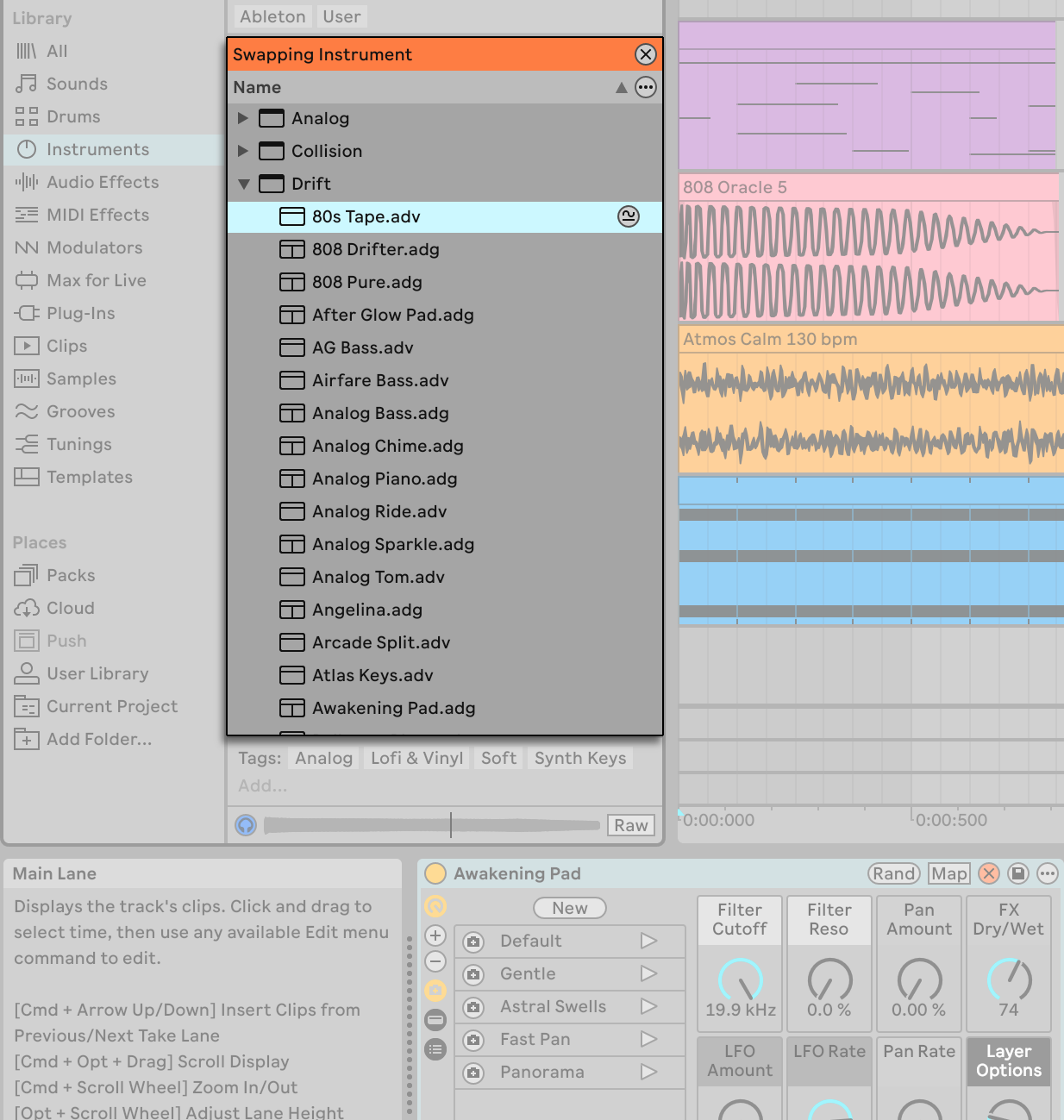 Working with the Browser — Ableton Reference Manual Version 12 | Ableton