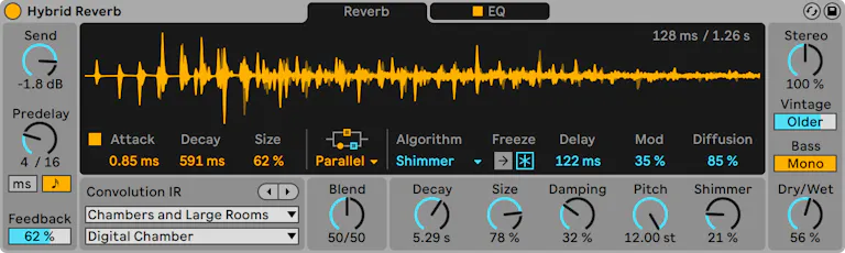 Live Audio Effect Reference — Ableton Reference Manual Version 12 | Ableton