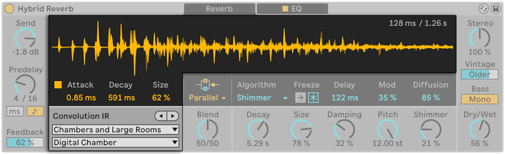 Live Audio Effect Reference — Ableton Reference Manual Version 12 | Ableton