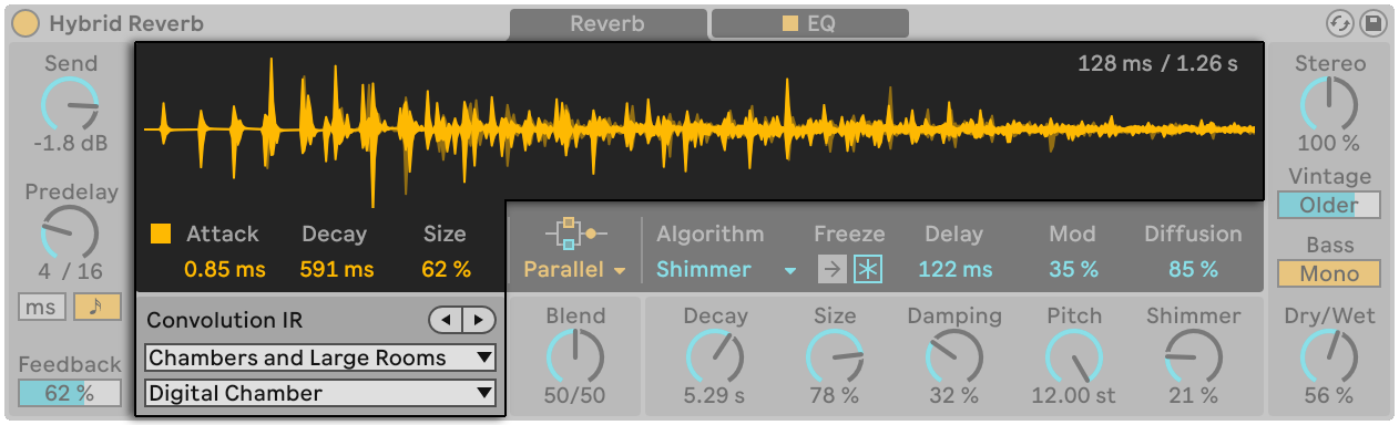 Live Audio Effect Reference — Ableton Reference Manual Version 12 | Ableton