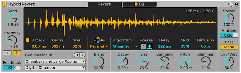 Live Audio Effect Reference — Ableton Reference Manual Version 12 | Ableton