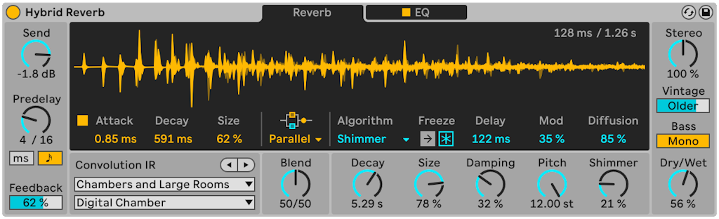 Live Audio Effect Reference — Ableton Reference Manual Version 12 | Ableton