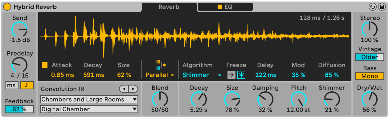 Live Audio Effect Reference — Ableton Reference Manual Version 12 | Ableton