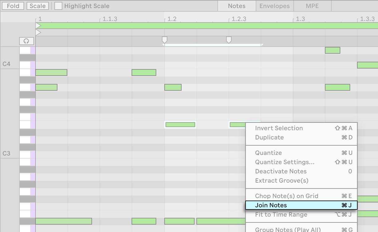 Editing MIDI — Ableton Reference Manual Version 12 | Ableton