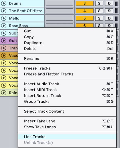 Arrangement View — Ableton Reference Manual Version 12 | Ableton
