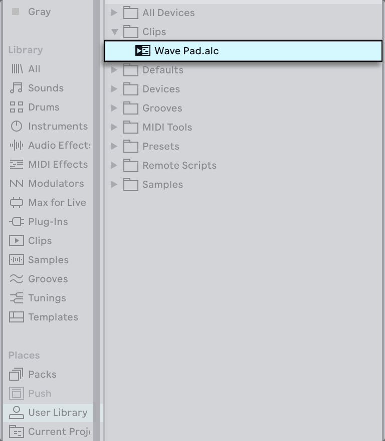 Managing Files And Sets — Ableton Reference Manual Version 12 Ableton