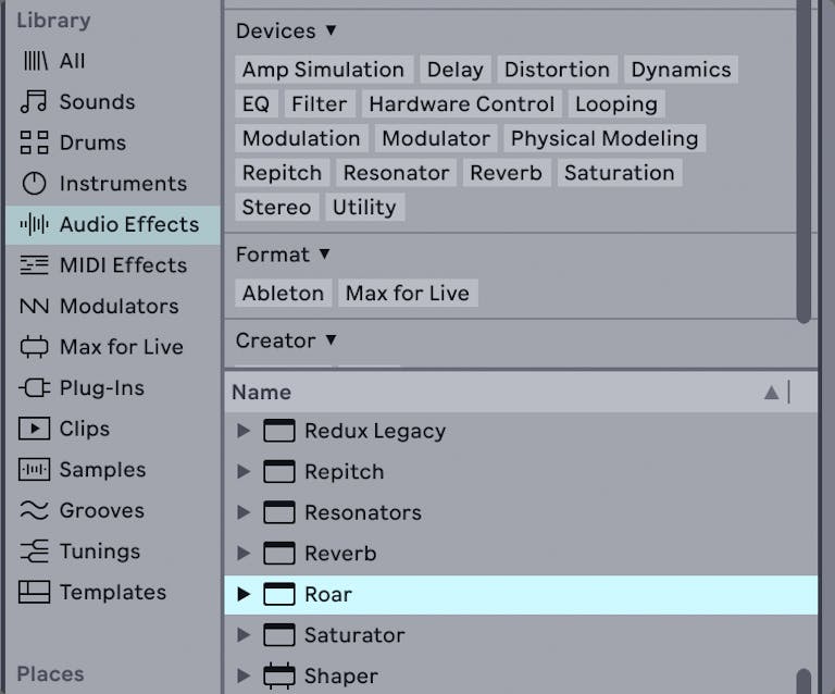 Working with Instruments and Effects — Ableton Reference Manual Version ...