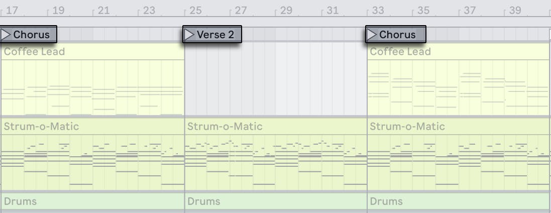 Arrangement View — Ableton Reference Manual Version 12 | Ableton