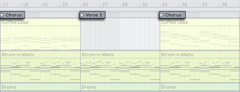 Arrangement View — Ableton Reference Manual Version 12 | Ableton