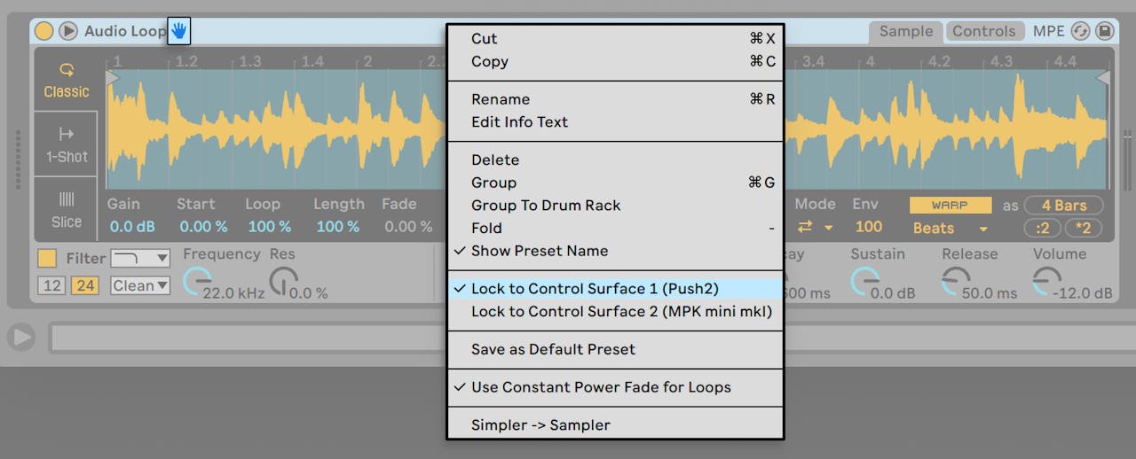 MIDI and Key Remote Control — Ableton Reference Manual Version 12 | Ableton