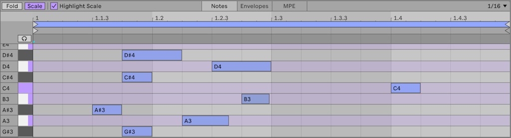Editing MIDI — Ableton Reference Manual Version 12 | Ableton