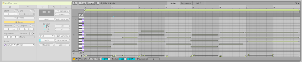 Clip View — Ableton Reference Manual Version 12 | Ableton