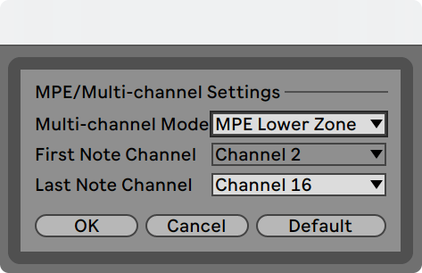 Editing MPE — Ableton Reference Manual Version 12 | Ableton