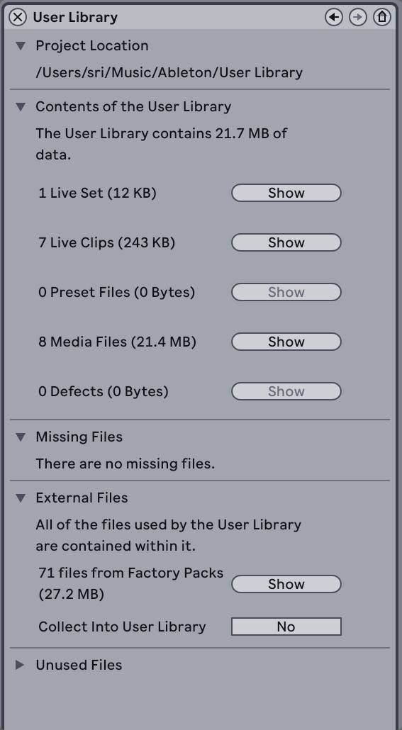 Working with the Browser — Ableton Reference Manual Version 12 | Ableton