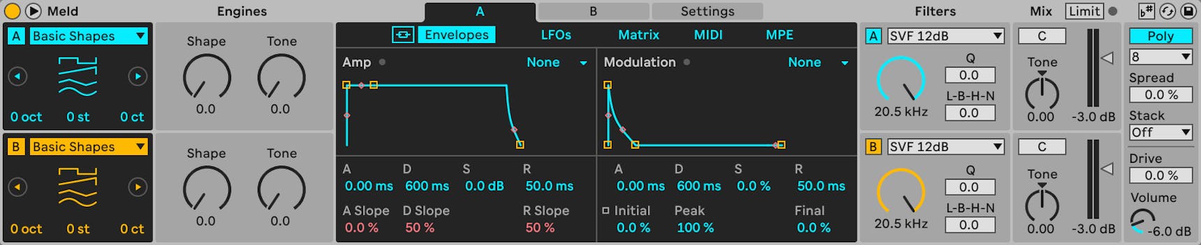 Live Instrument Reference — Ableton Reference Manual Version 12 | Ableton