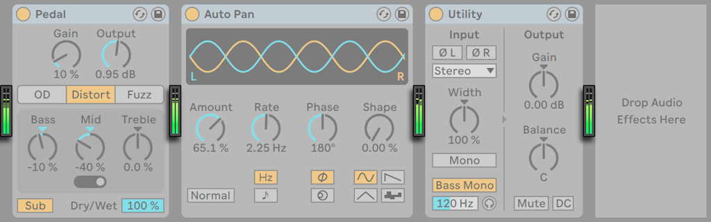Working with Instruments and Effects — Ableton Reference Manual Version ...