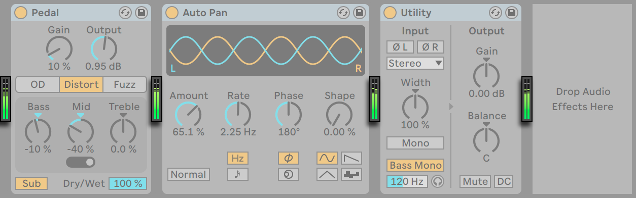 Working with Instruments and Effects — Ableton Reference Manual Version ...