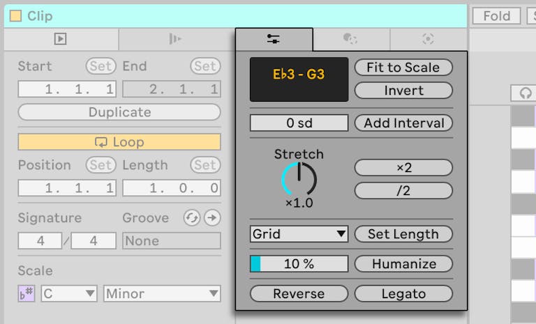 Clip View — Ableton Reference Manual Version 12 | Ableton