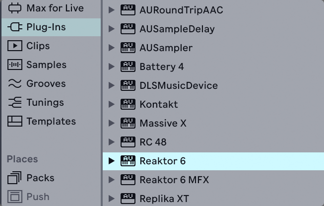 Working with Instruments and Effects — Ableton Reference Manual Version ...