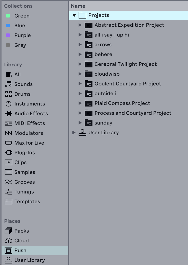 Working with the Browser — Ableton Reference Manual Version 12 | Ableton