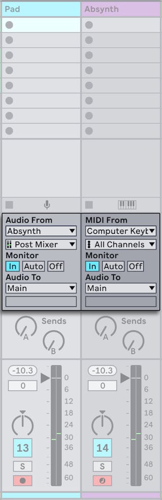 Routing and I/O — Ableton Reference Manual Version 12 | Ableton