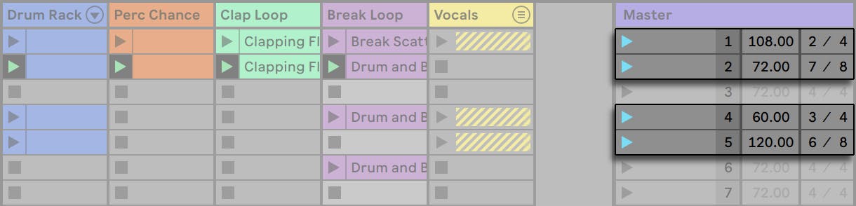 Session View — Ableton Reference Manual Version 12 | Ableton