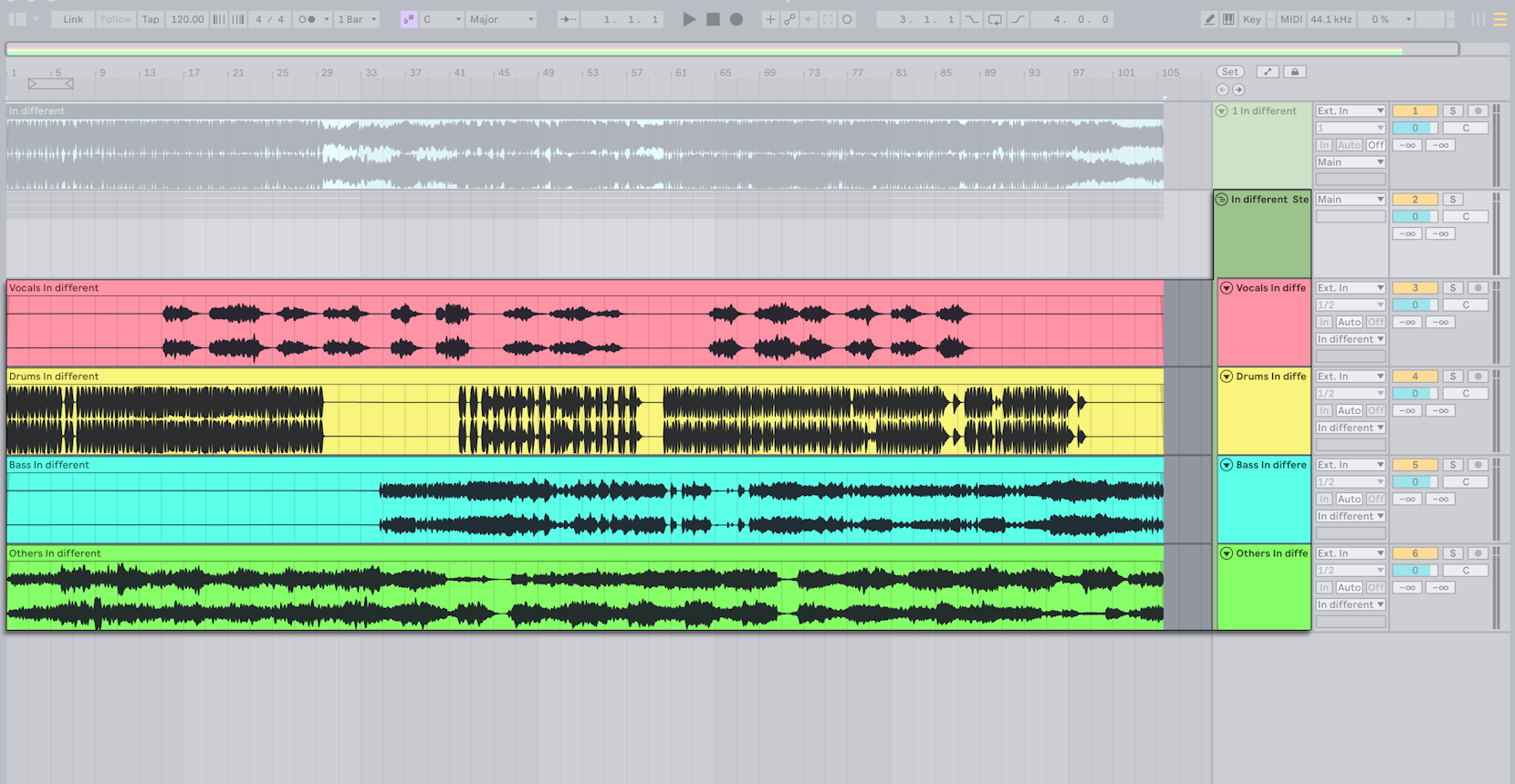 Stem Separation — Ableton Reference Manual Version 12 | Ableton