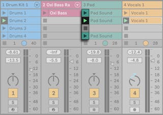 Session View — Ableton Reference Manual Version 12 | Ableton