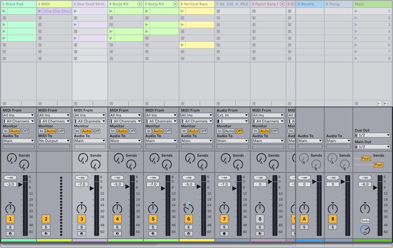 Mixing — Ableton Reference Manual Version 12 | Ableton
