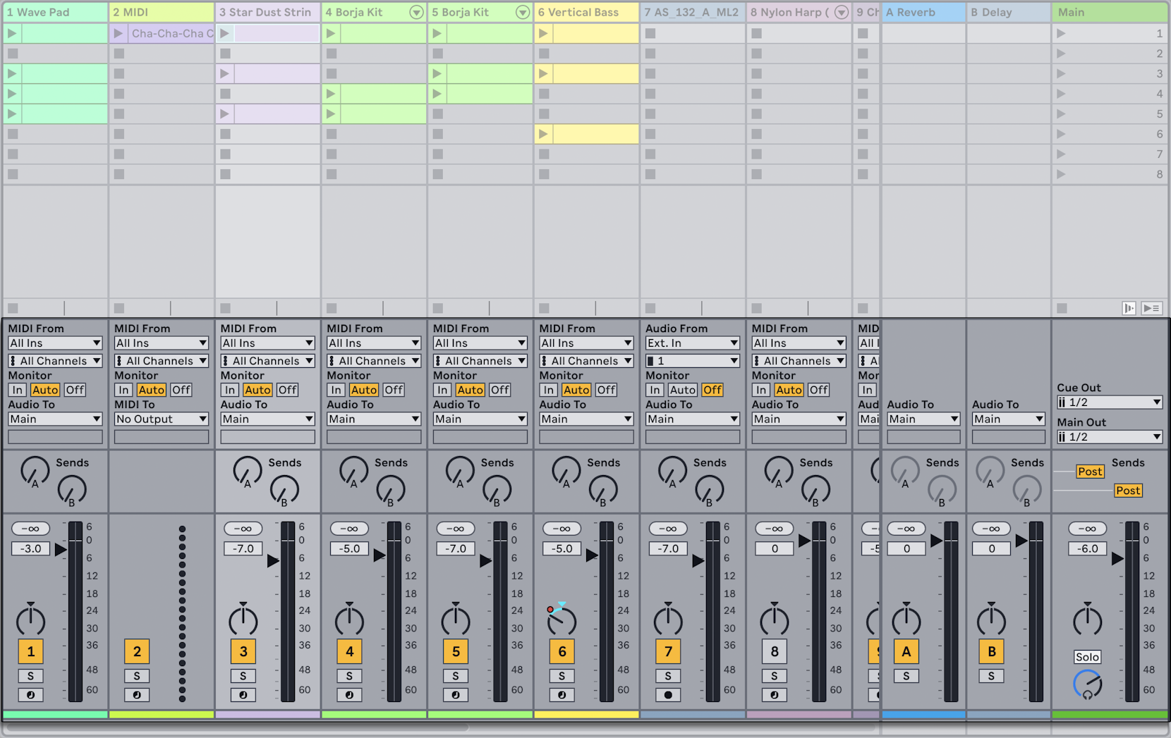 Mixing — Ableton Reference Manual Version 12 | Ableton