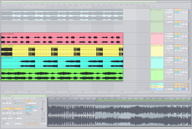 Stem Separation — Ableton Reference Manual Version 12 | Ableton