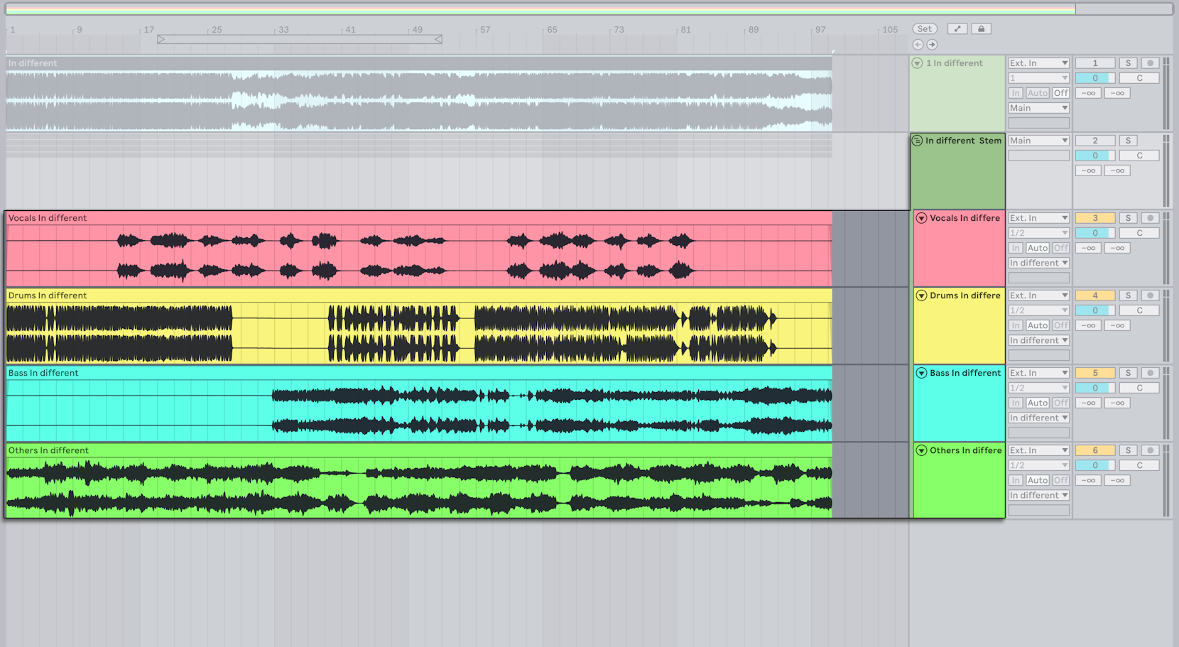 Stem Separation — Ableton Reference Manual Version 12 | Ableton