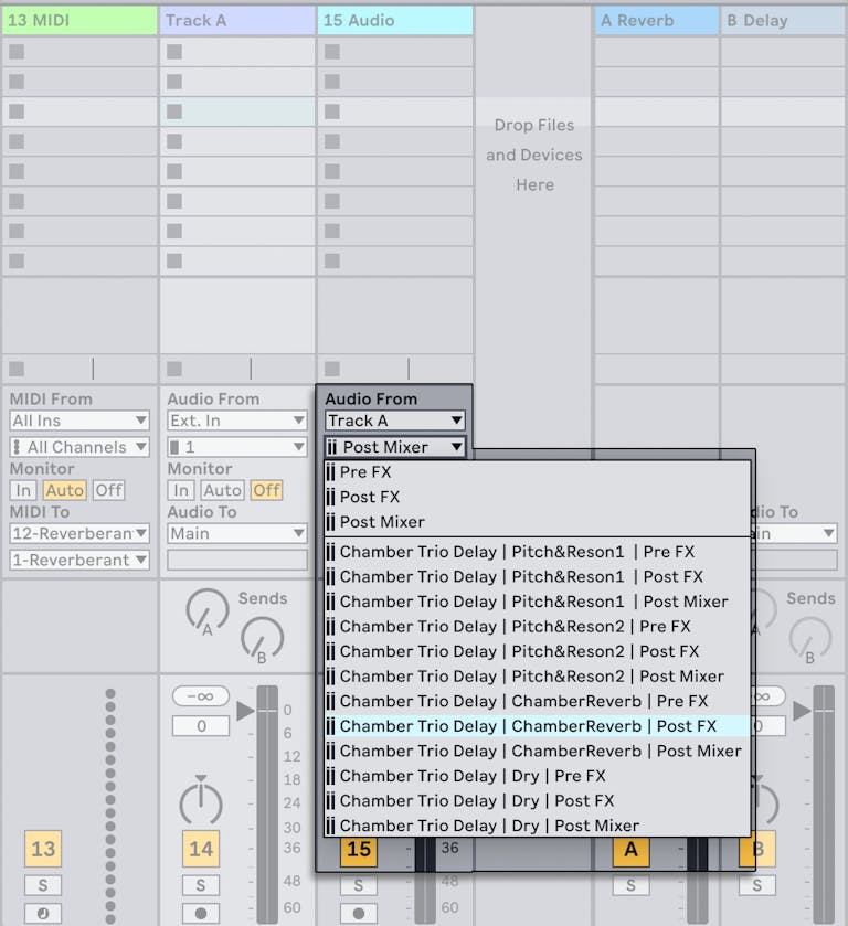 Routing and I/O — Ableton Reference Manual Version 12 | Ableton
