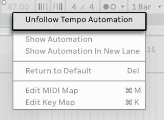 Audio Clips, Tempo, and Warping — Ableton Reference Manual Version 12 | Ableton