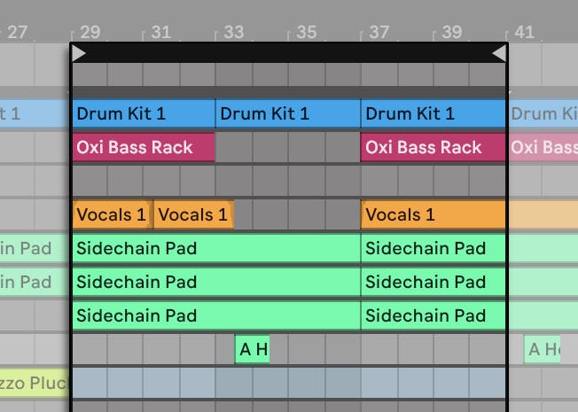 Arrangement View — Ableton Reference Manual Version 11 | Ableton