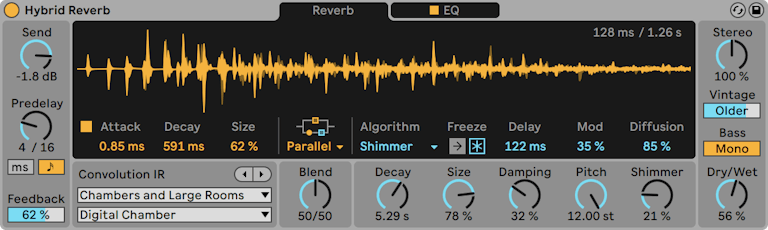 Live 音频效果器参考 — Ableton Reference Manual Version 11 | Ableton