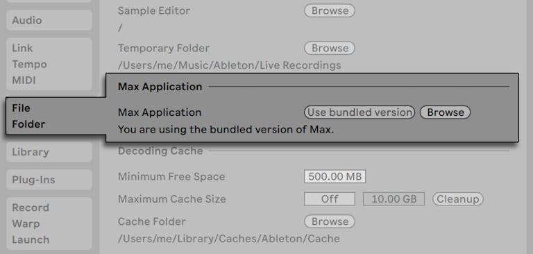 Max for Live — Ableton Reference Manual Version 11 | Ableton