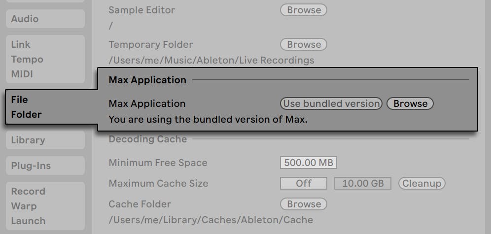 Max for Live — Ableton Reference Manual Version 11 | Ableton