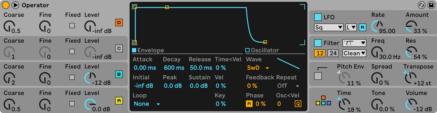 Live 乐器参考 — Ableton Reference Manual Version 11 | Ableton